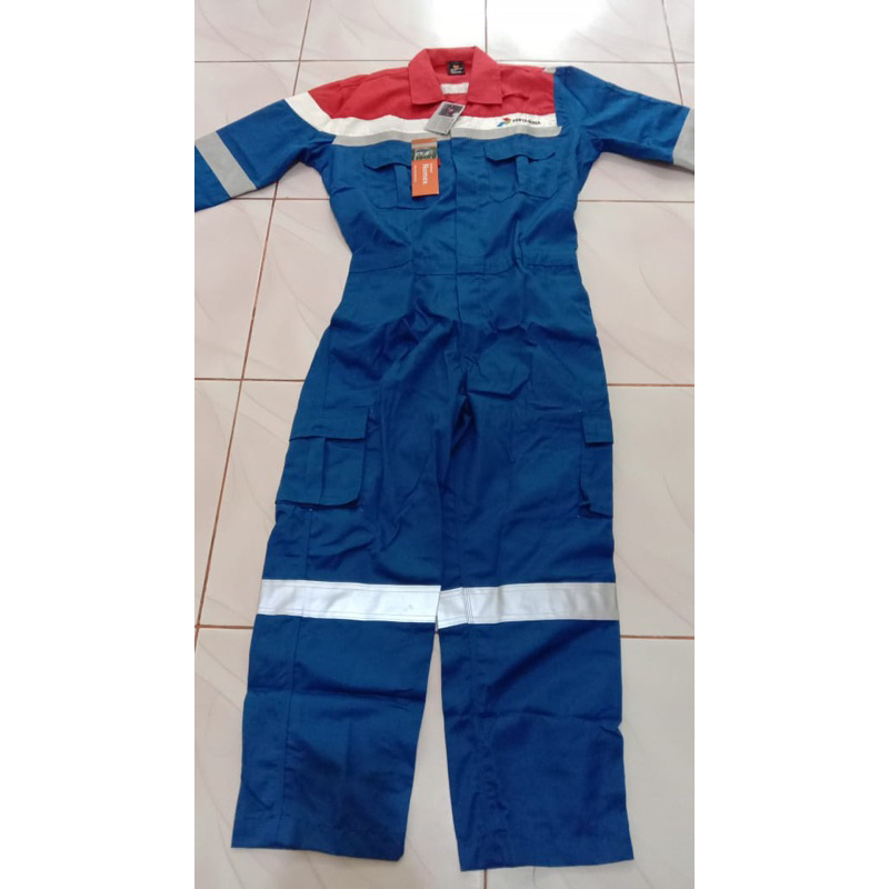 Jual Coverall nomex pertamina dupont anti api | Shopee Indonesia