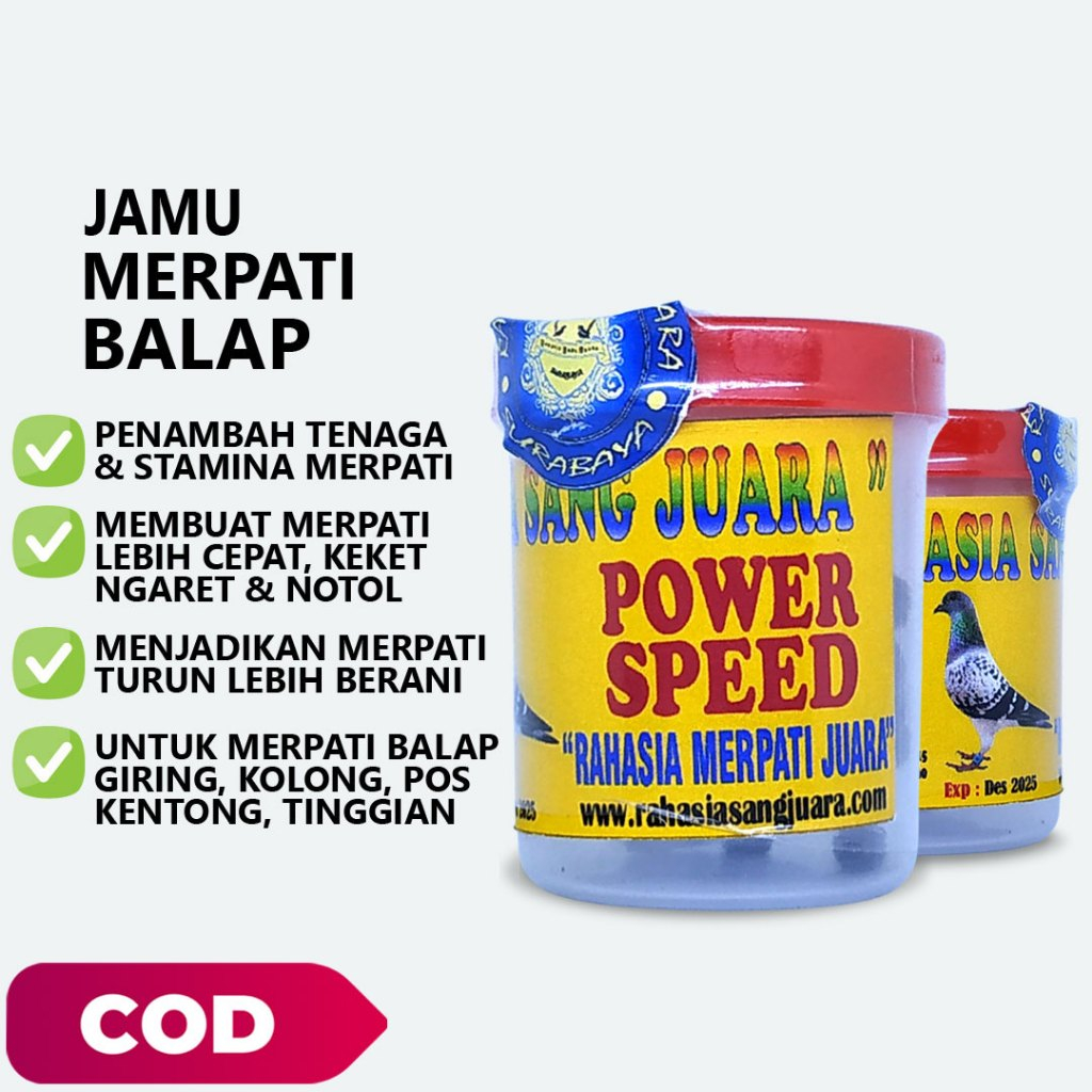 Jual JAMU MERPATI BALAP TINGGI CEPET GIRING 20ml | Shopee Indonesia