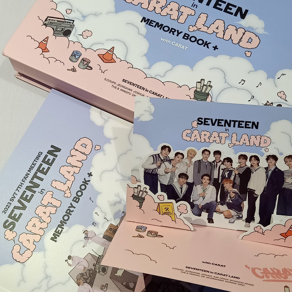 Jual BOX, PHOTOBOOK, POP UP CARD, ENVELOPE SEVENTEEN IN CARATLAND ...