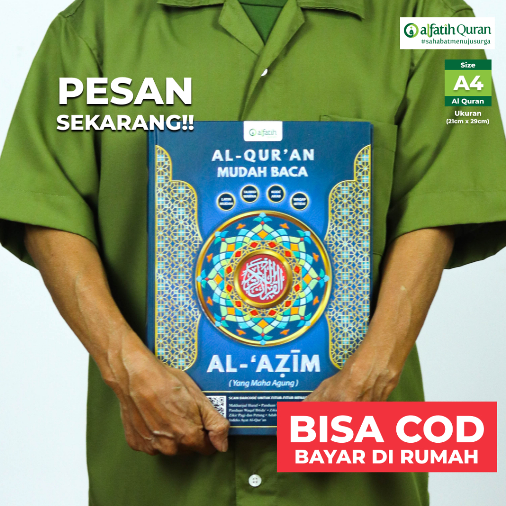 Jual al quran rasm utsmani tajwid warna terjemah per ayat latin rumi ...