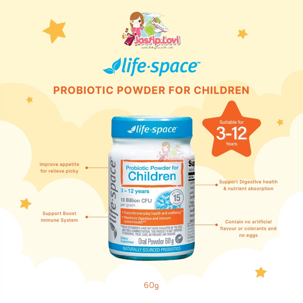 Jual Life space probiotic powder for children AUSSIE | Shopee Indonesia