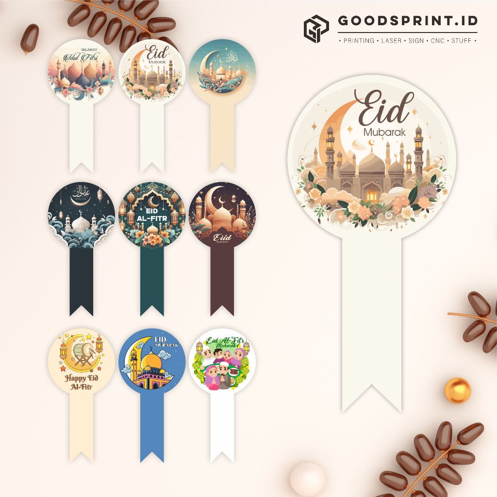 Jual STIKER SEGEL TOPLES KUE LEBARAN Sticker Label Idul Fitri Stiker ...