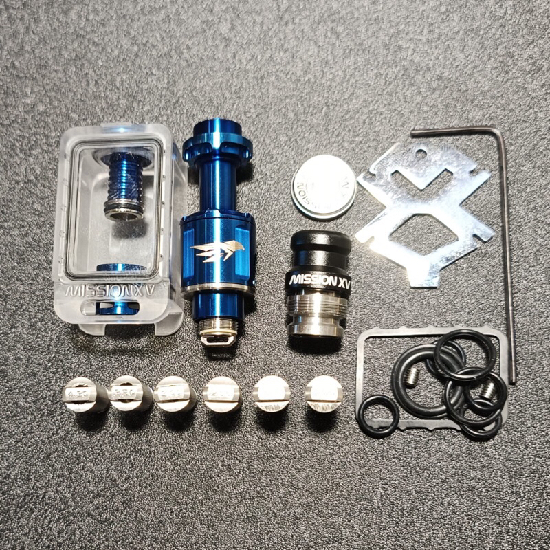 Jual Mission XV KB2 RBA Full Kit Dotmission System Driptip DotAIO Fit ...