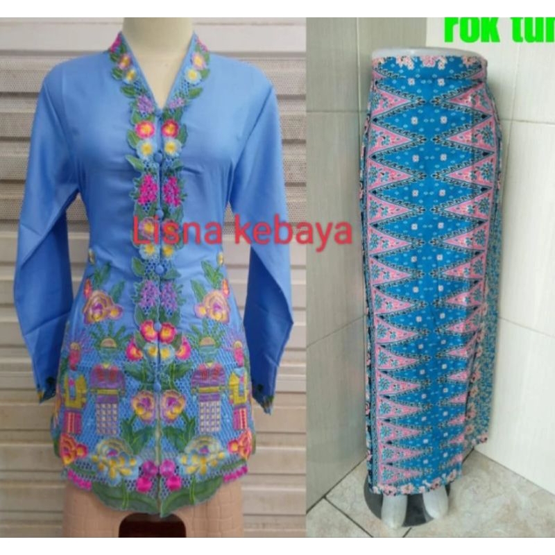 Jual FK-SET KEBAYA ENCIM ONDEL ROK TUMPAL // KEBAYA ENCIM ADAT BETAWI ...
