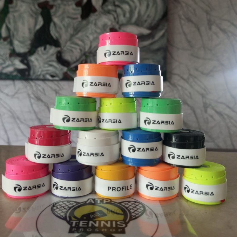 Jual Tennis Overgrip Grip Raket Tennis ZARSIA PERFORATED satuan nyaman ...