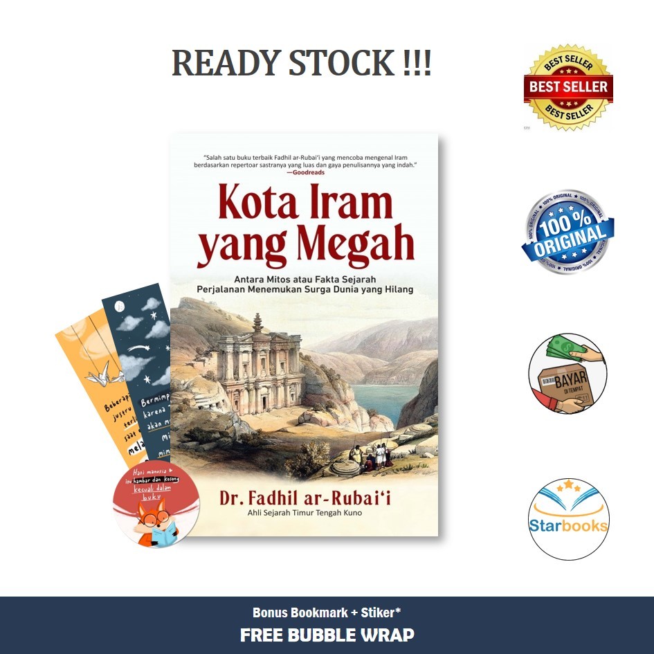 Jual Buku Kota Iram yang Megah - Alvabet (Sejarah) | Shopee Indonesia