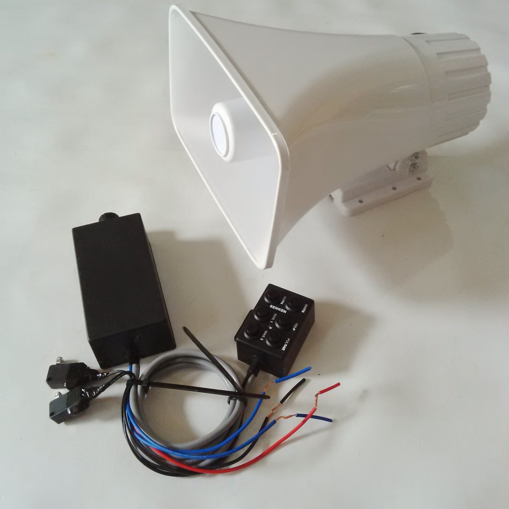 Jual modul sirine landun power 40watt dan toa 15 watt kotak putih ...