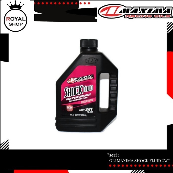 Jual OLI MOTOR MAXIMA SHOCK FLUID 3WT HIGH PERFORMANCE RACING | Shopee Indonesia