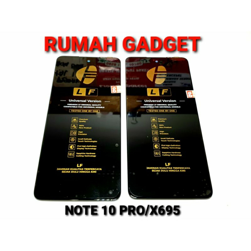 Jual LCD INFINIX NOTE 10 PRO/X695 FULLSET TOUCHSCREEN | Shopee Indonesia