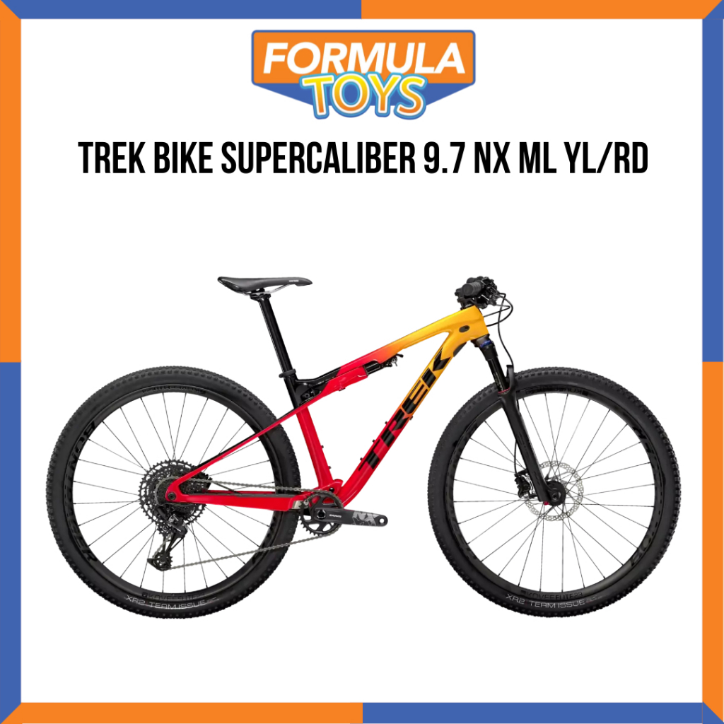 Jual SEPEDA GUNUNG MTB TREK BIKE SUPERCALIBER 9.7 NX ML YL RD Shopee Indonesia