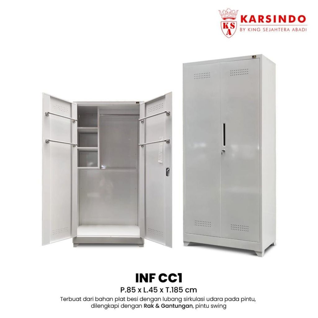 Jual Lemari Alat-alat Kebersihan / Cleaning Wardrobe INF CC1 | Shopee ...