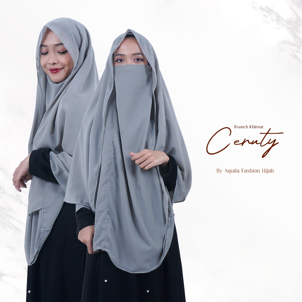 Jual Niqab Cadar 2 Layer Dibawah Mata Hijab Syari Muslim Wanita ...