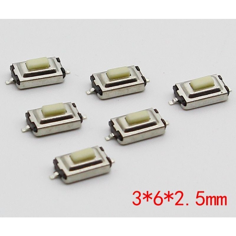 Jual Tactile Push Button Micro Switch Tact 3x6x2.5mm 3*6*2.5mm 2P 2 Pin ...