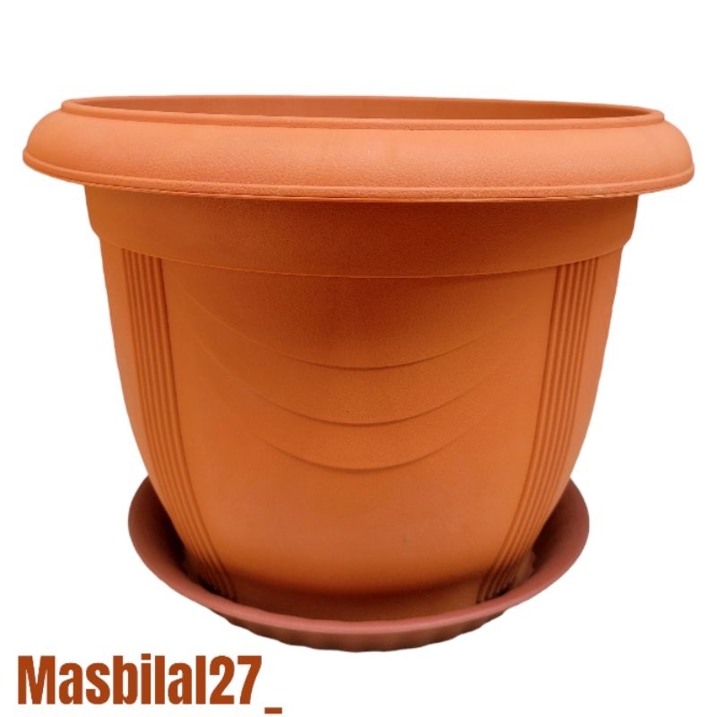 Jual POT LOKY UKURAN 36 MERAH BATA + TATAKAN (MINIMAL 3PCS) | Shopee ...