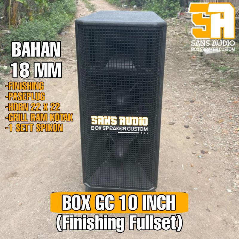 Jual Box speaker gc 10 inch finishing | Shopee Indonesia
