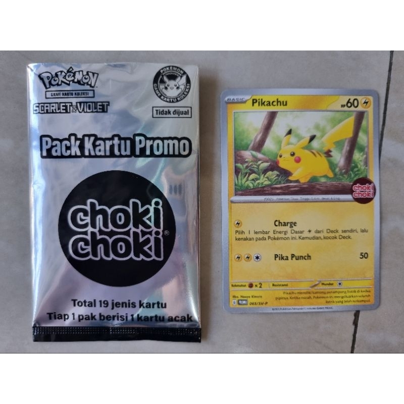 Jual kartu pokemon card Original Choki Choki Limited Edition Scarlet ...