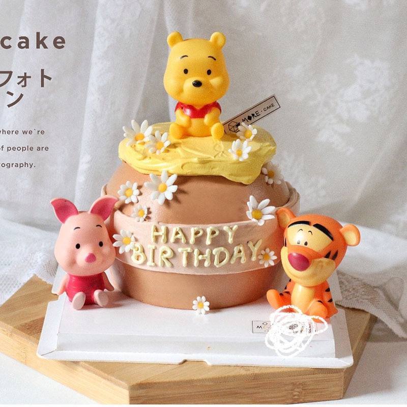 Jual Set Topper Winnie The Pooh /3 pcs Topper cake Tema Winnie The Pooh ...