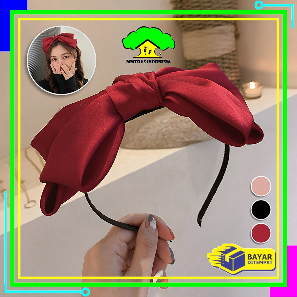 Jual MI-C1012 Bando Korea Model Pita Satin Aksesoris Rambut Fashion ...