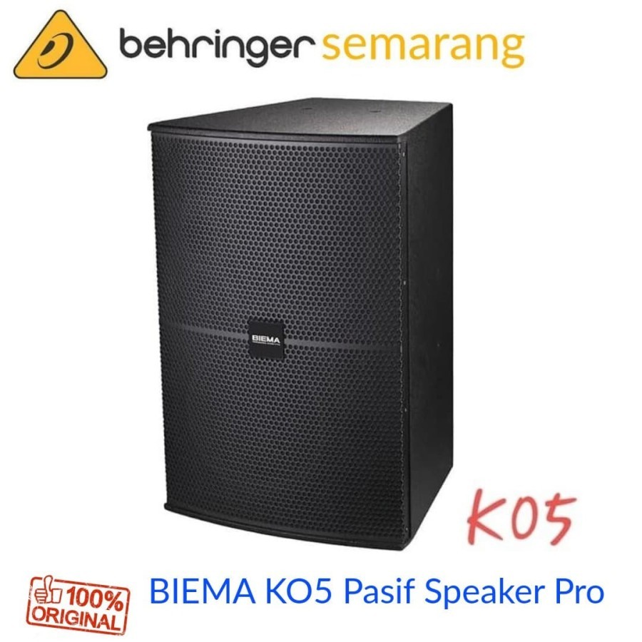 Jual BIEMA K05 2x10 Inch 300 Watt Professional Pasif Speaker - Hrg Per ...
