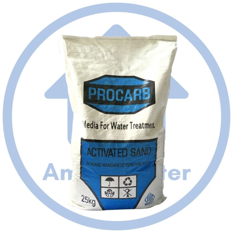 Jual Pasir Aktif Procarb / Activated Sand / Media Filter Air 1 Kg ...