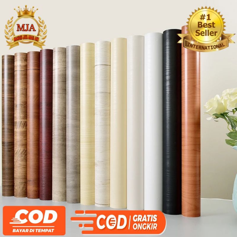 Jual Stiker dinding vinil tahan air furnitur dekorasi rumah butiran ...