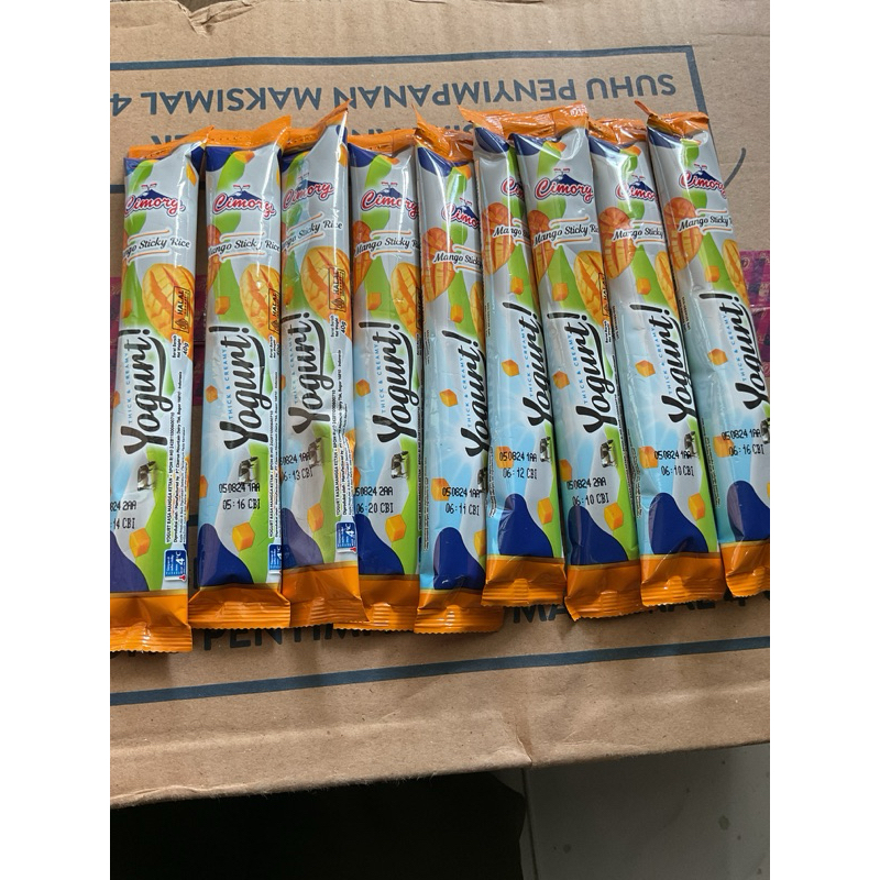 Jual cimory yoghurt stick rasa mango sticky rice 40gr 1 karton isi ...