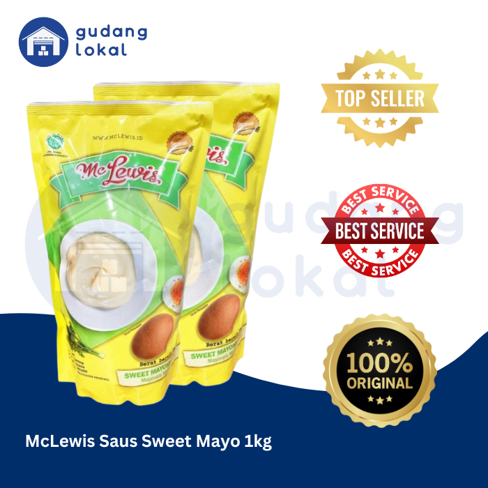 Jual McLewis Sweet Mayo 1kg Mc Lewis Mayonaise Manis | Shopee Indonesia