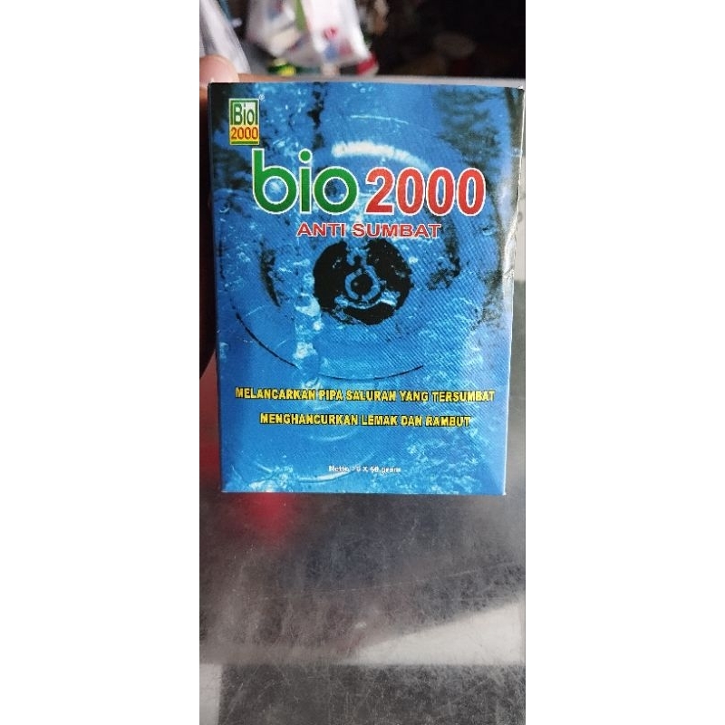 Jual BIO 2000 Anti Sumbat Saluran Air /Penguras Wc Tanpa Penyedot/BIO ...