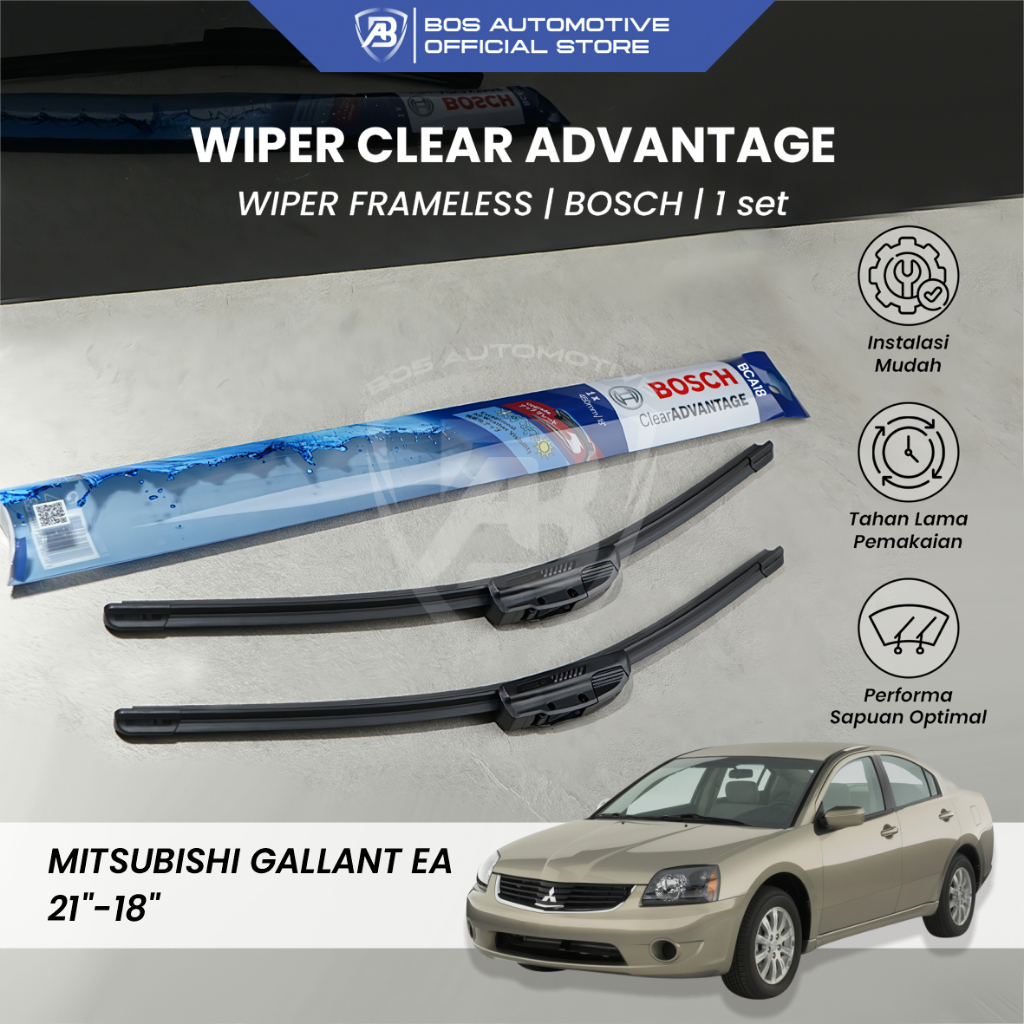 Jual Wiper Blade Bosch Clear Frameless / Karet / Kipas Kaca Depan Mobil ...