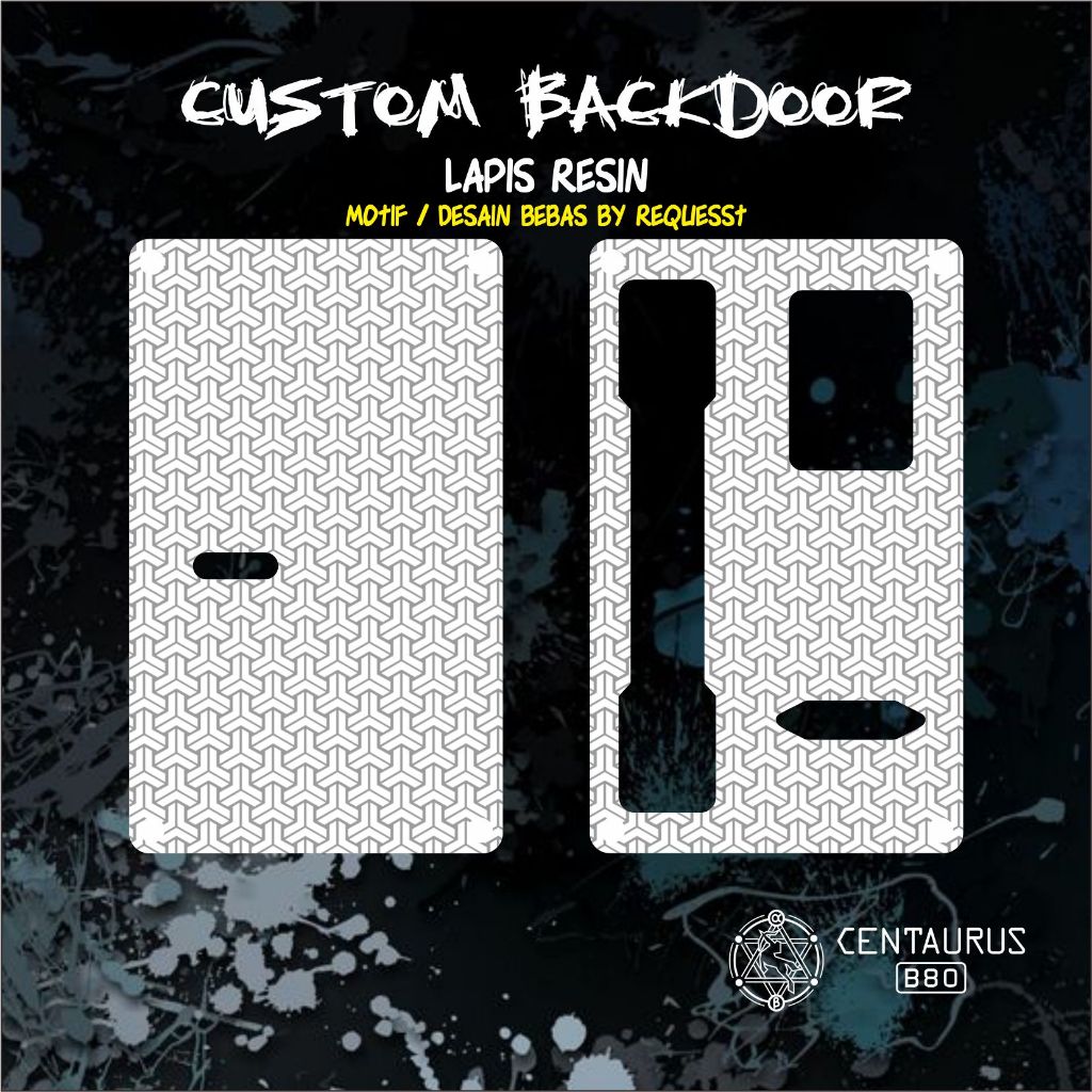 Jual Custom Backdoor Panel Replacement Ukuran 80 Lapis Resin | Shopee ...