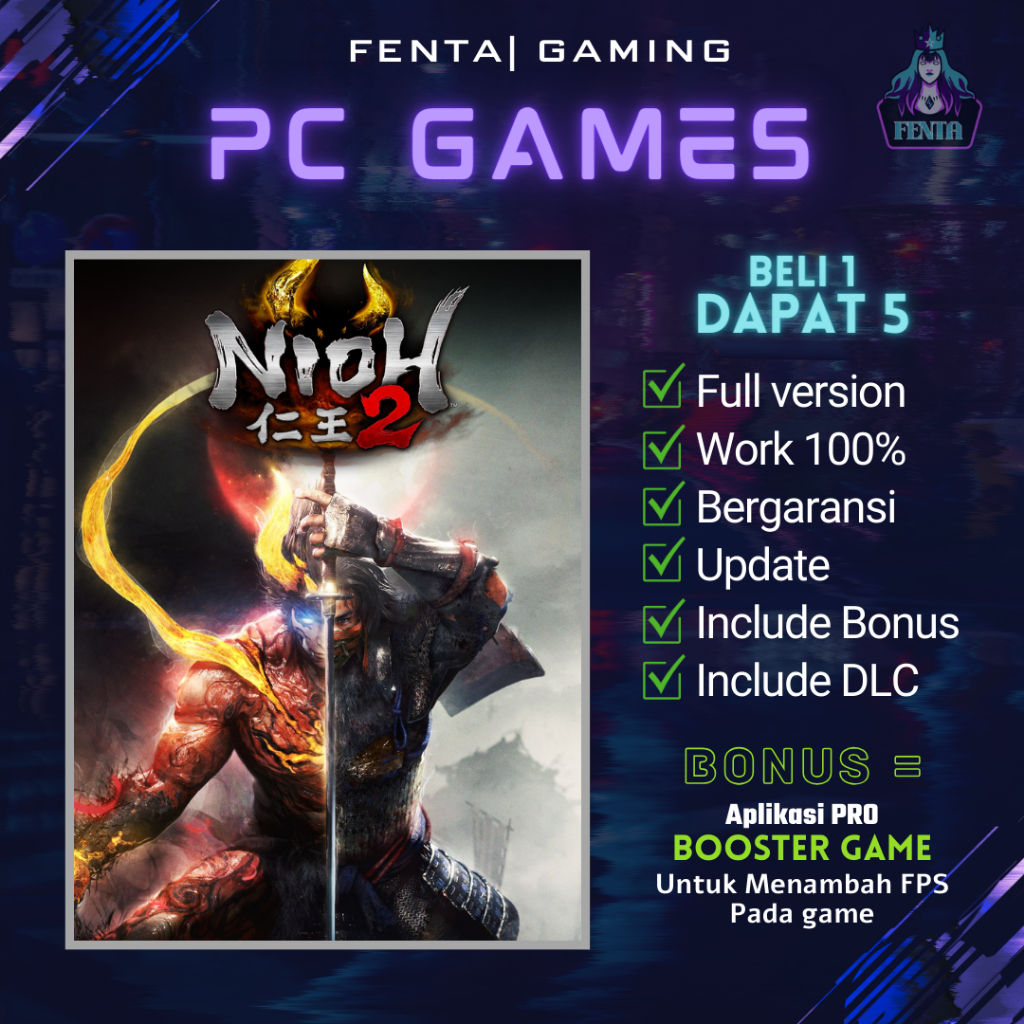 Jual NIOH 2 THE COMPLETE EDITION - GAME PC - GAME LAPTOP | Shopee Indonesia