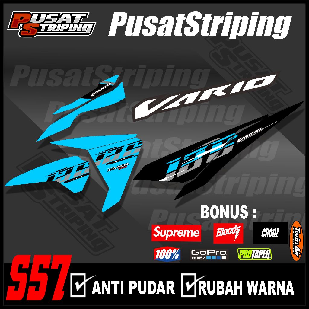 Jual (S57) striping striping vario 125 150 Led old 2015 - striping ...