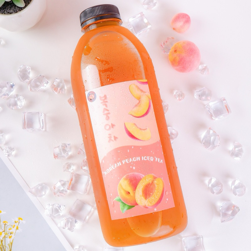 Jual KIMCHICLASS Korean Peach Tea 1Liter | Shopee Indonesia