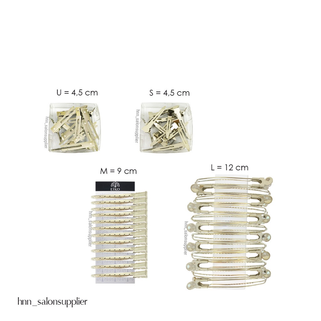 Jual Jepit Bebek Stainless Stainles Stenlis Penjepit Rambut Salon ...