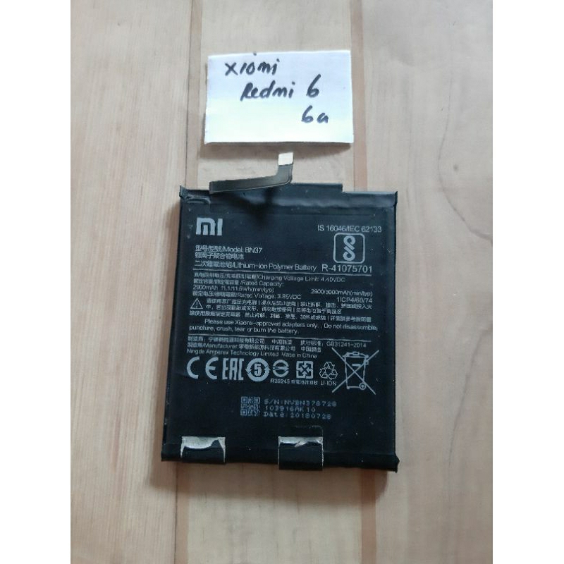 Jual Baterai Batre Batu Original Copotan HP Xiaomi Redmi 6a /6 | Shopee ...
