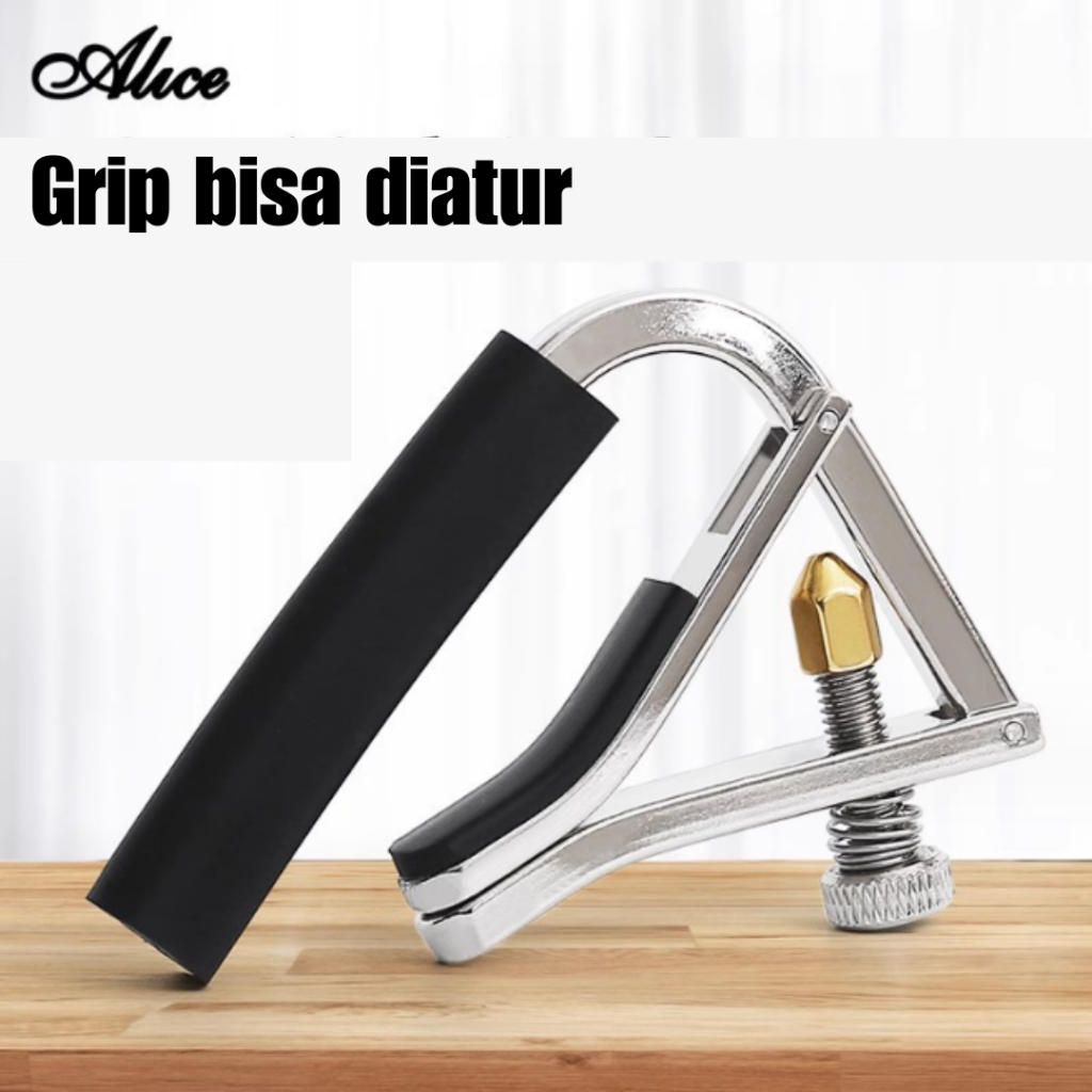 Jual Capo Adjustable Alice A007V-A Tingkat Grip Berbeda Kapo Gitar ...