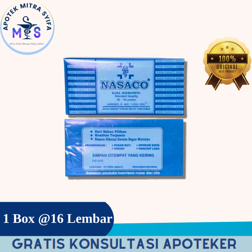 Jual Nasaco Kasa Steril Box | Shopee Indonesia
