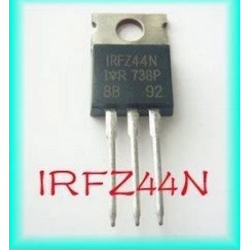 Jual IRFZ44 IRF Z44 55V 49A N-Channel Power MosFET IRFZ44N TO-220 Mos FET | Shopee Indonesia