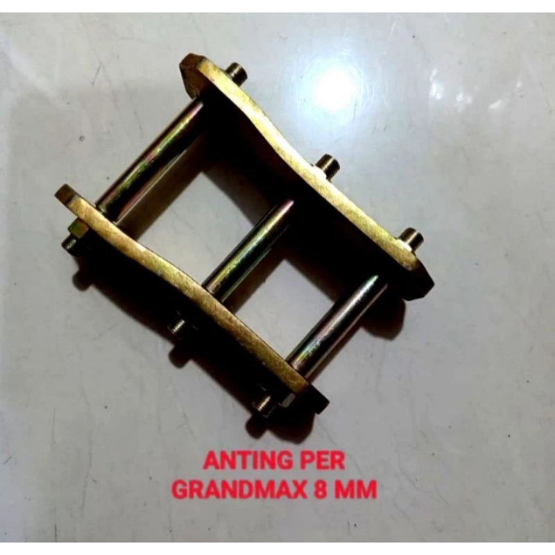 Jual SPRING SHACKLE_ANTING PER ROBAHAN BODY GRAND MAX TEBAL 8MM (CHROME ...