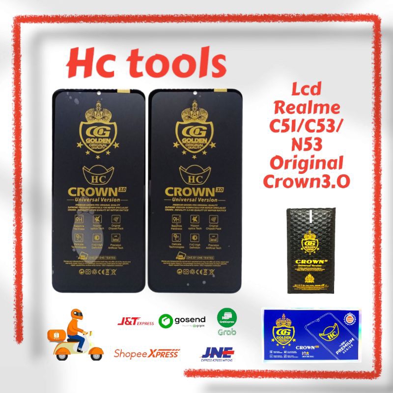 Jual LCD TOUCHSCREEN REALME C51/RMX3760/C53/RMX3830/REALME NOTE 50/N53 ...