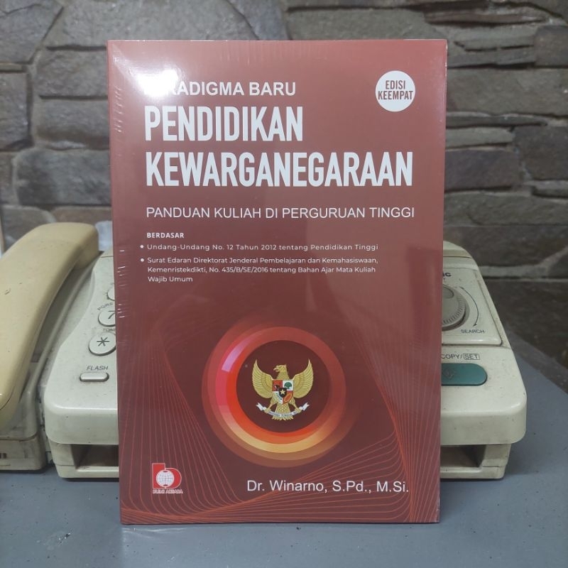 Jual BUKU PARADIGMA BARU PENDIDIKAN KEWARGANEGARAAN edisi 4 winarno ...