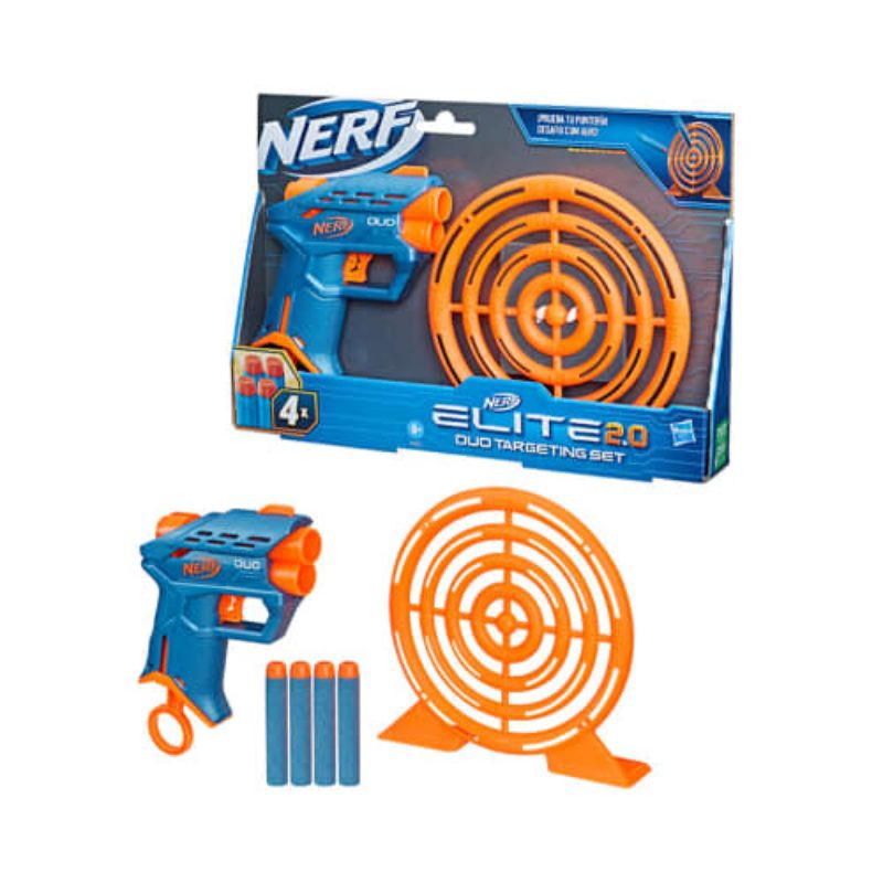 Jual Nerf Set Elite 2.0 Duo Target F6352 | Shopee Indonesia