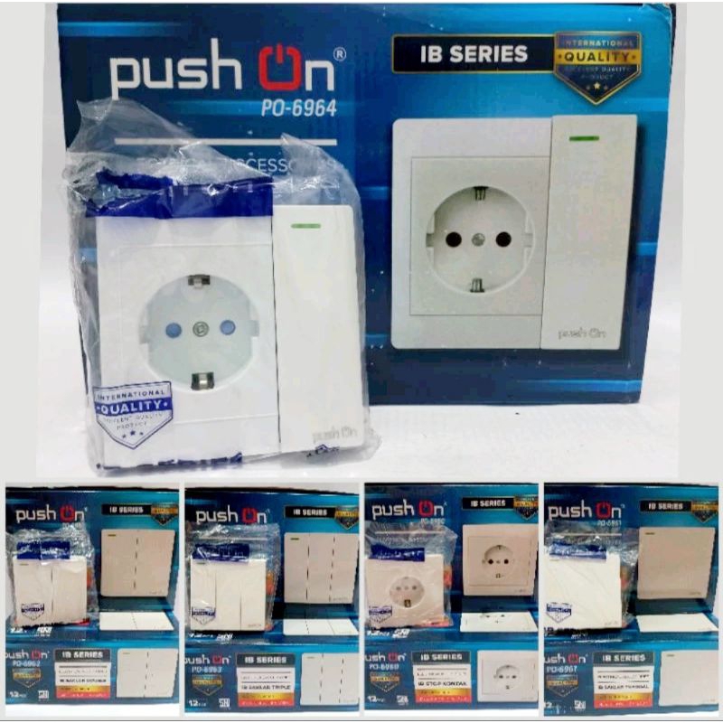 Jual Push On IB Tanam Push On IB Stop IB Saklar Engkel IB Seri IB ...