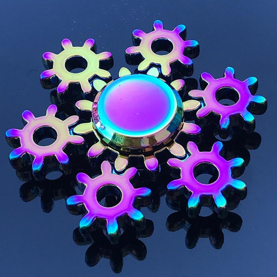 Jual Fidget Spinner Super Rainbows Series (bahan Besi/Metal) | Shopee ...