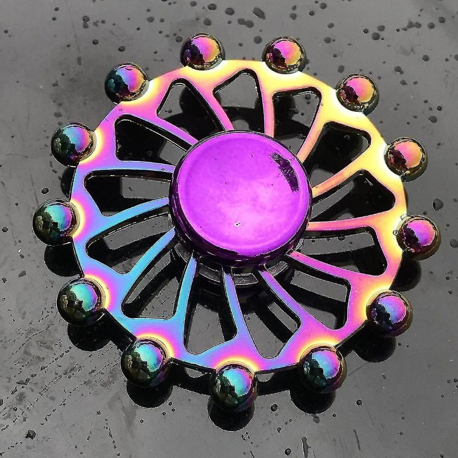 Jual Fidget Spinner Super Rainbows Series (bahan Besi/Metal) | Shopee ...