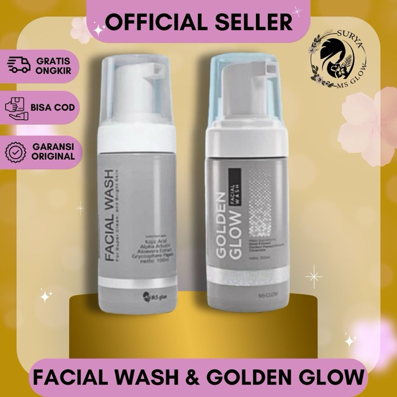 Jual MS GLOW FACIAL WASH / SABUN WAJAH MS GLOW / FACIAL WASH GOLDEN MS ... Jual MS GLOW FACIAL WASH / SABUN WAJAH MS GLOW / FACIAL WASH GOLDEN MS ...