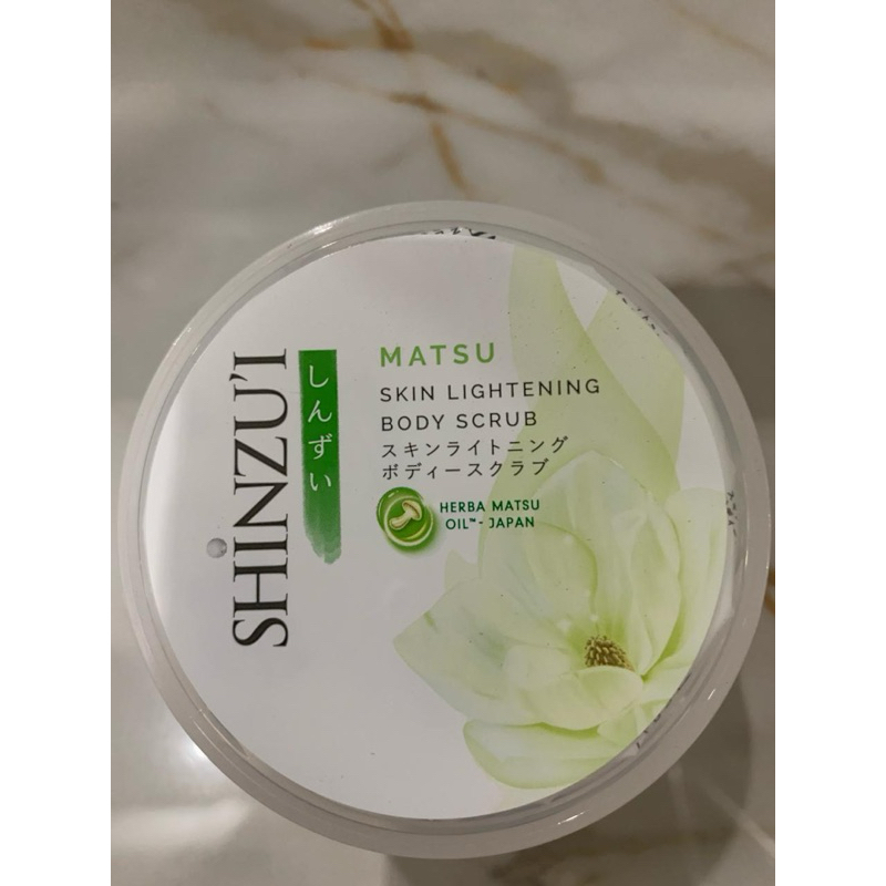 Jual Shinzui Skin Lightening Body Scrub MATSU / LULUR SHINZUI 200gr ...