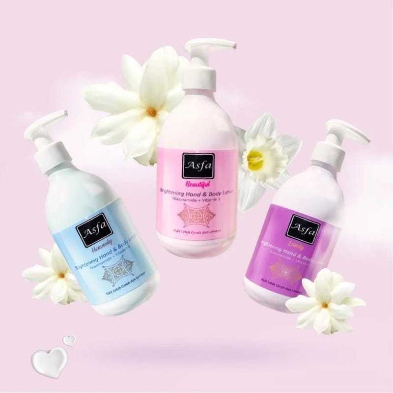 Jual Asfa Brightening Hand & Body Lotion With Niacinamide & Vitamin E ...