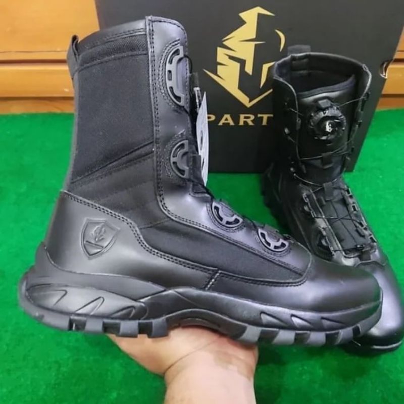 Jual Sepatu PDL TNI POLRI Spartan Xtrack Polos tali putar Sol Radial ...