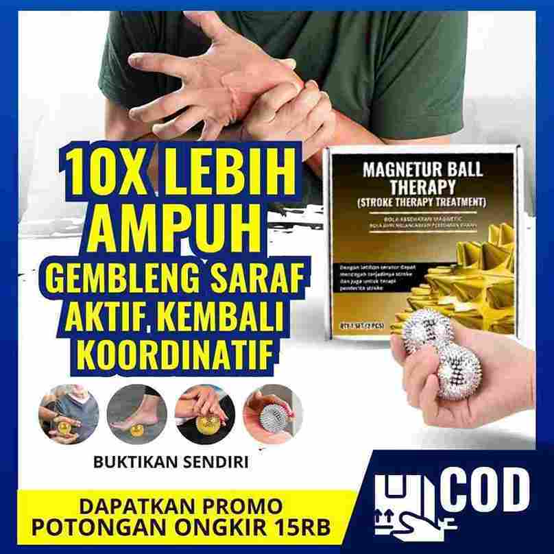 Jual BOLA TERAPI STROKE MAGNETUR BALL MATI RASA KESEMUTAN SROKE RINGAN ...